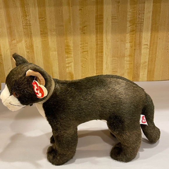 Ty | Toys | 3 Ty Mystery The Cat Classic Plush 1999 Dark Brown Standing ...